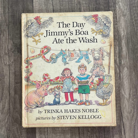 DIAL PRESS | Other | The Day Jimmys Boa Ate The Wash By Trinka Hakes ...